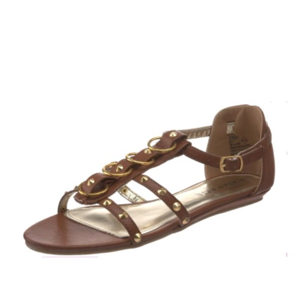 Rampage | Shoes | Rampage Womens Gianetta Sandal Cognac Synthetic ...
